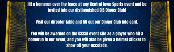 CIS Dinger Club – Central Iowa Sports