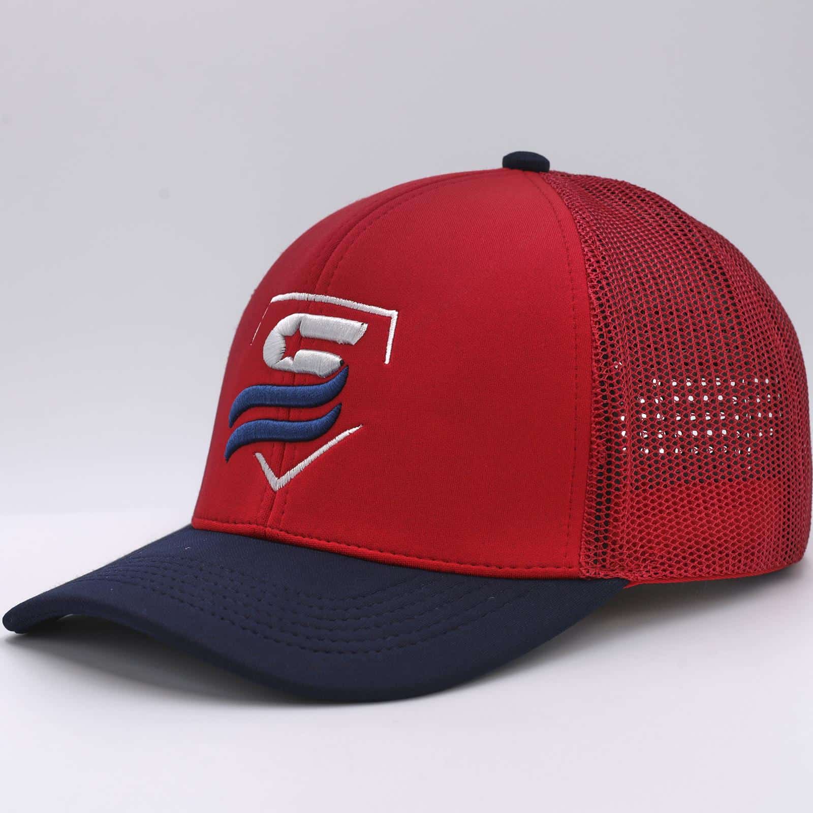 Red Storm Trucker Snapback – USSSA Shop