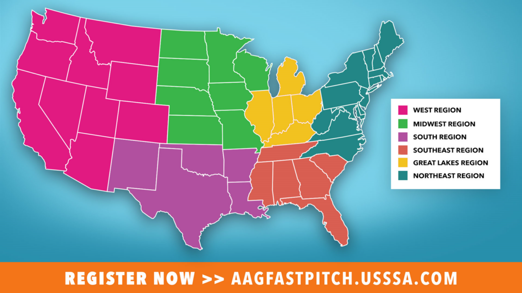 Regional Map – All American Fastpitch – USSSA