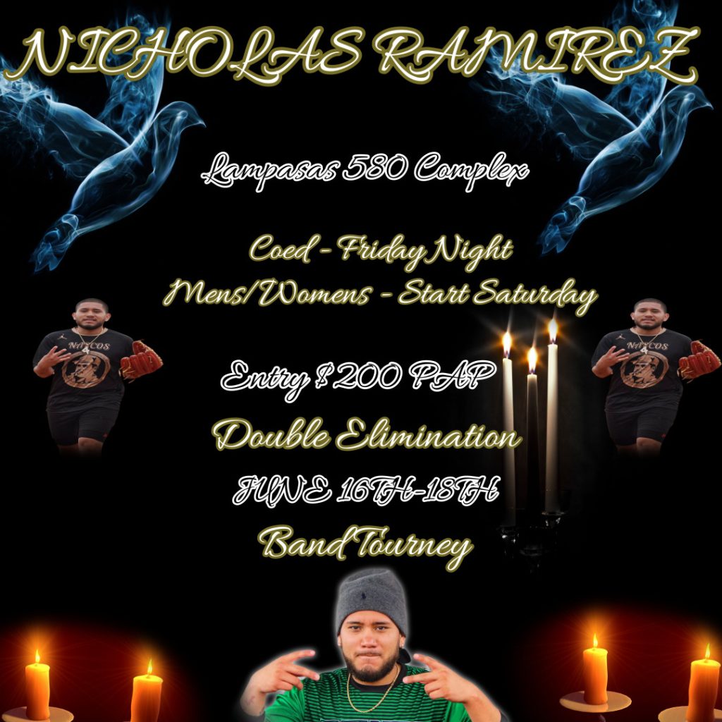 Nicholas Ramirez Memorial Tournament (2023) - Lampasas, TX - USSSA ...