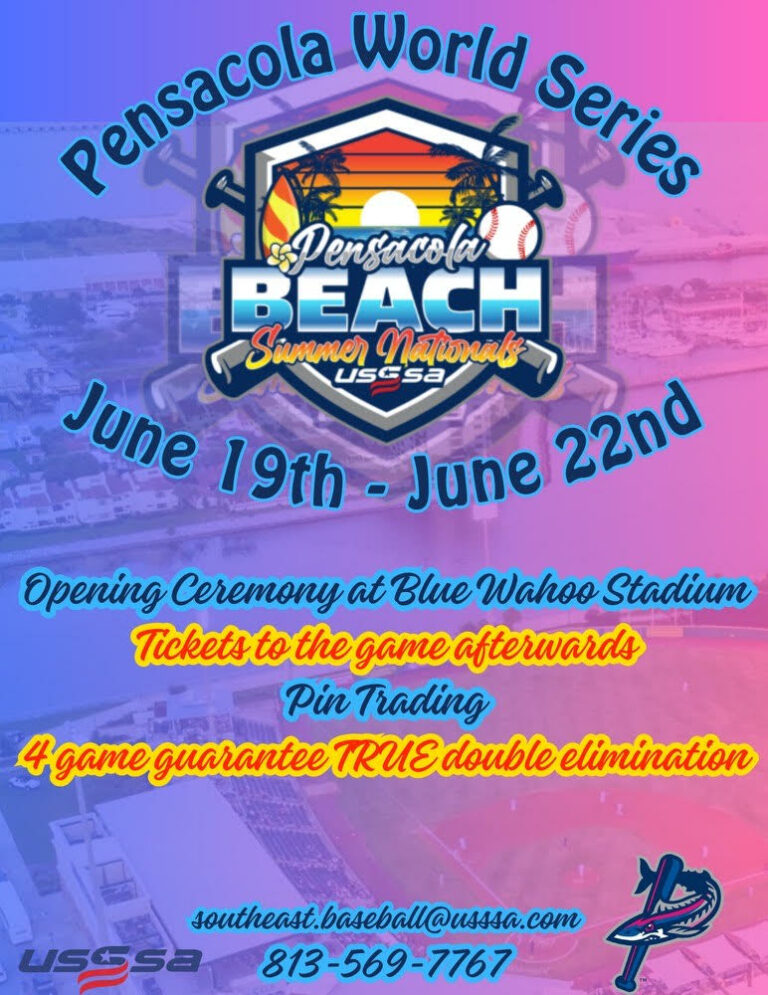 PENSACOLA BEACH WORLD SERIES (2025) - Pensacola, FL - USSSA Florida ...