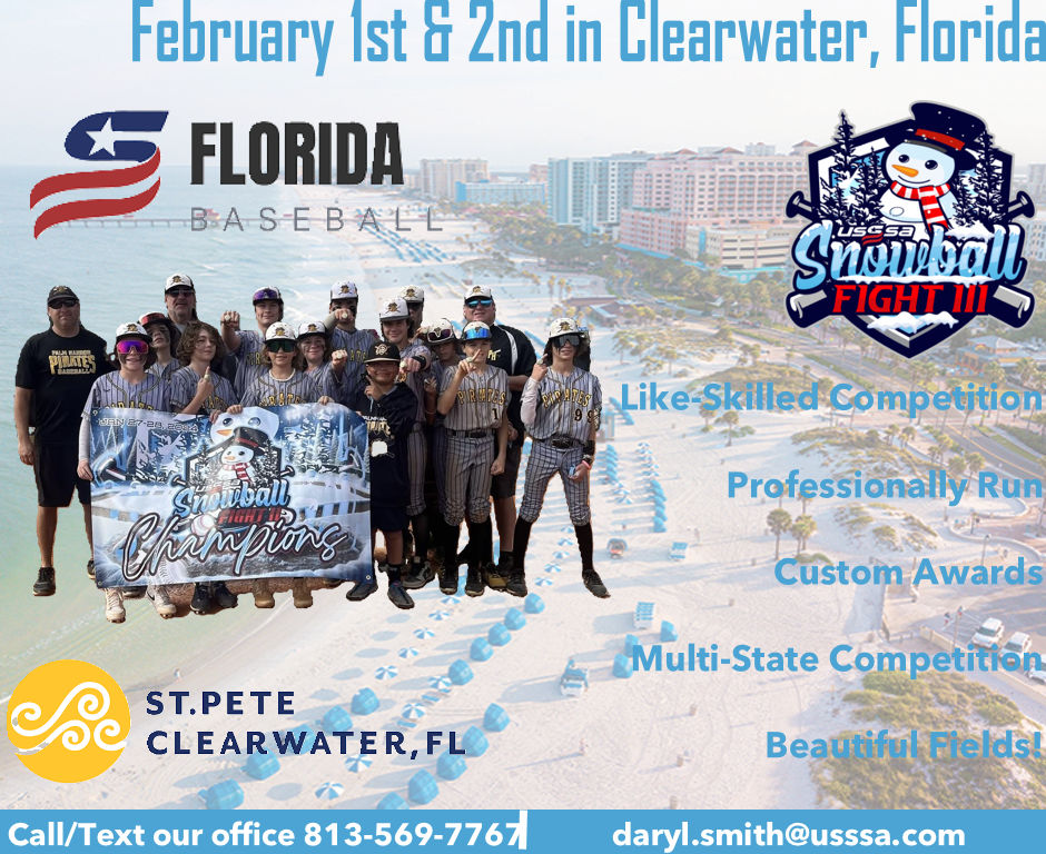 Snowball Fight III (Snow Rings) (2025) - Clearwater Area, FL - USSSA ...