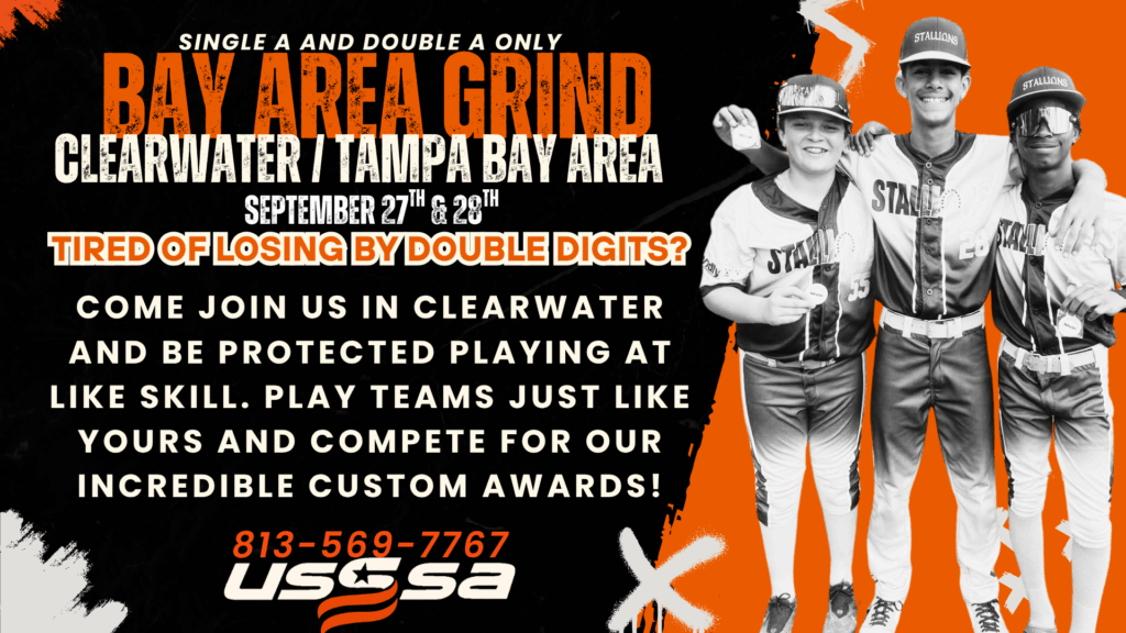 Bay Area Grind (A & AA ONLY) MLB Player Rings (2025) - Clearwater/ Tampa Bay area, FL - USSSA ...