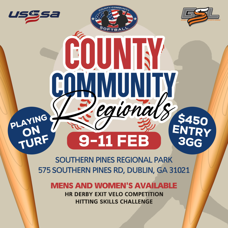County Community Regionals (2024) - Dublin, GA - USSSA Georgia ...