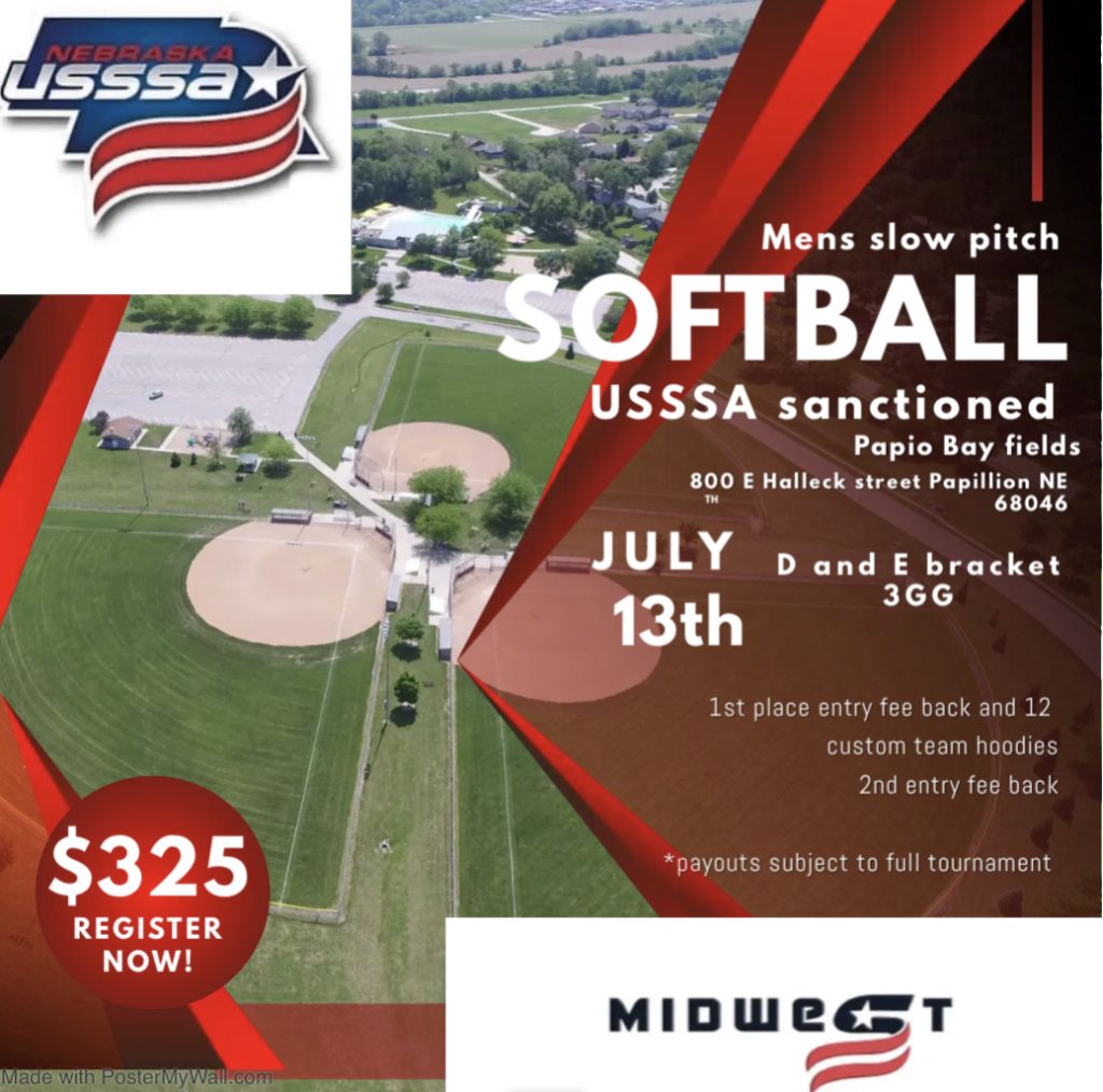 July Showdown (2024) - Papillion, NE - USSSA Nebraska Slowpitch USSSA /GSL