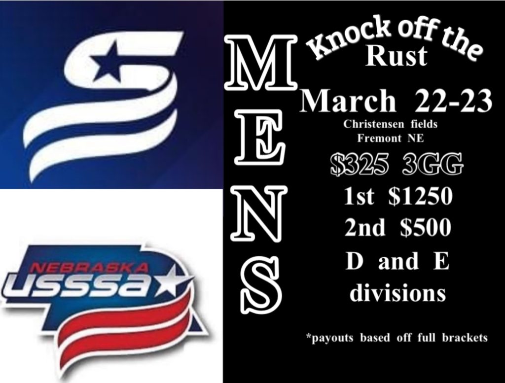 Men’s Knock off the Rust (2025) - Fremont, NE - USSSA Nebraska ...