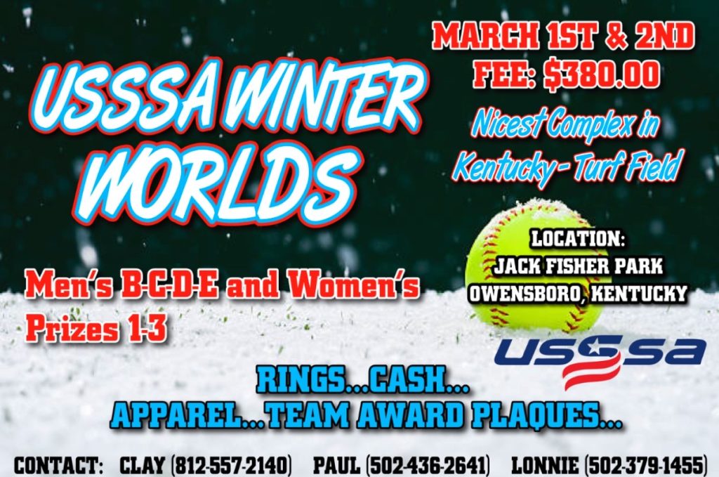 USSSA Winter World (2025) - Owensboro, KY - USSSA Kentucky Slowpitch ...