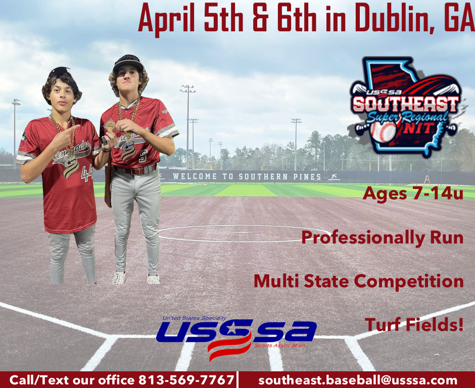 Southeast Elite NIT (2025) - Dublin, GA - USSSA Georgia Baseball