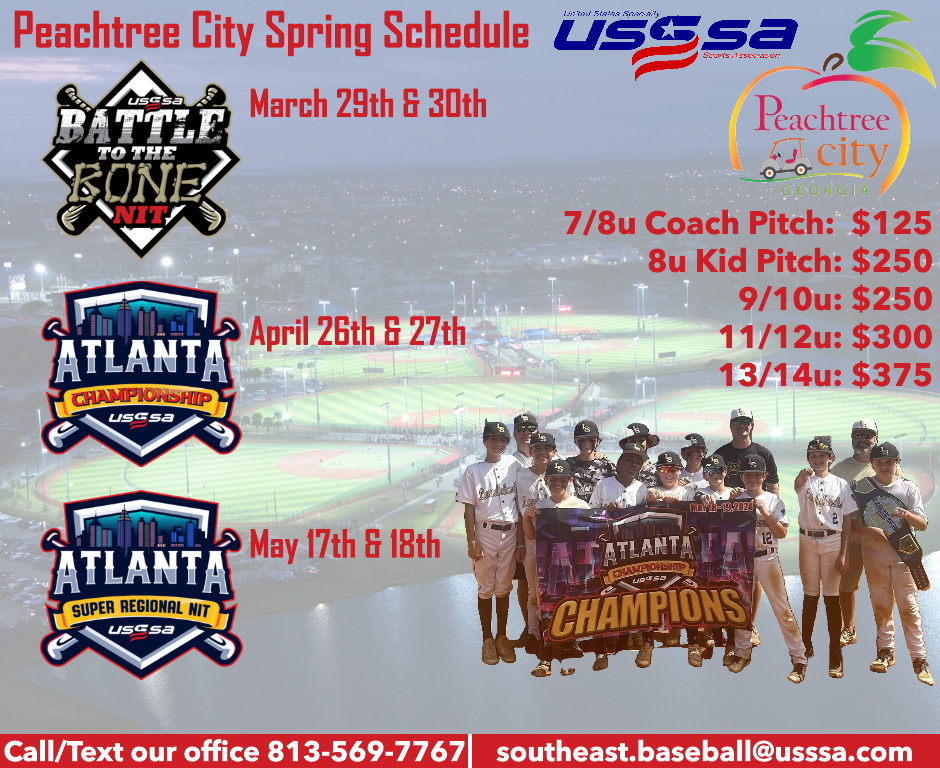 Atlanta Super Regional NIT (2025) - Peachtree City, GA - USSSA Georgia Baseball