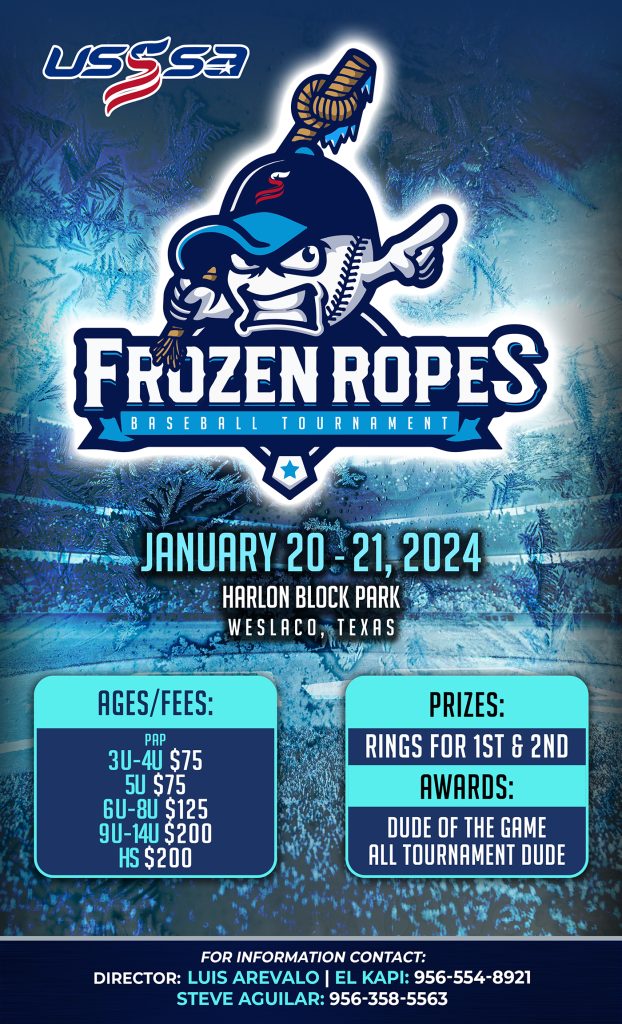 Frozen Ropes (2024) - Weslaco, TX - USSSA Texas Baseball