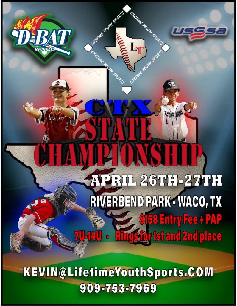 CTX State Championship (PAP) (2025) - Waco, TX - USSSA Texas Baseball