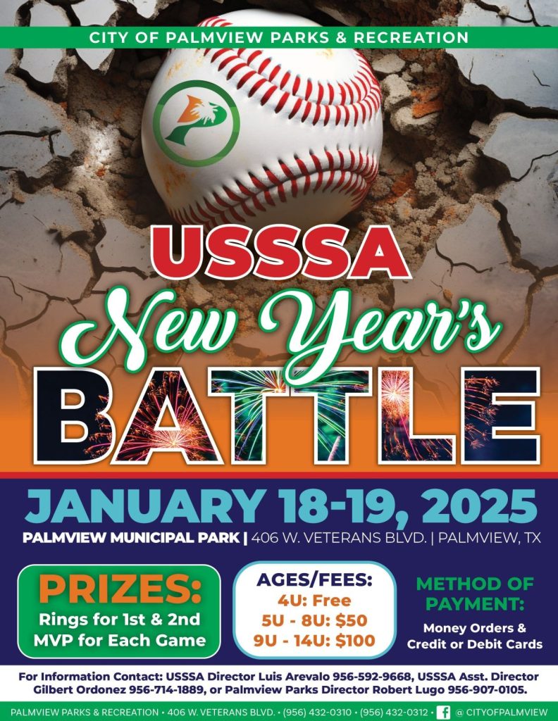 New years bash (2025) - Palmview, TX - USSSA Texas Baseball