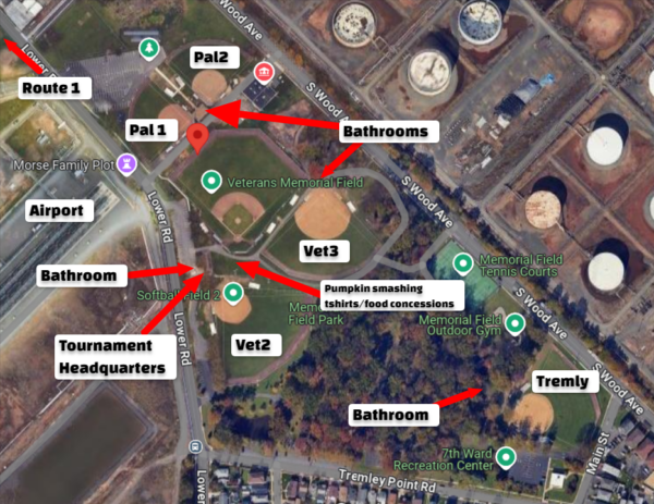 Linden-Field-Complex-Maps – New Jersey Baseball – USSSA