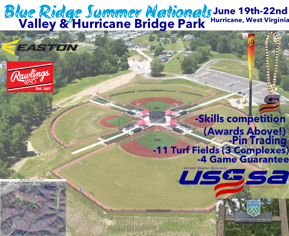 Blue Ridge Summer Nationals (2025) - Hurricane, WV - USSSA West Virginia Baseball