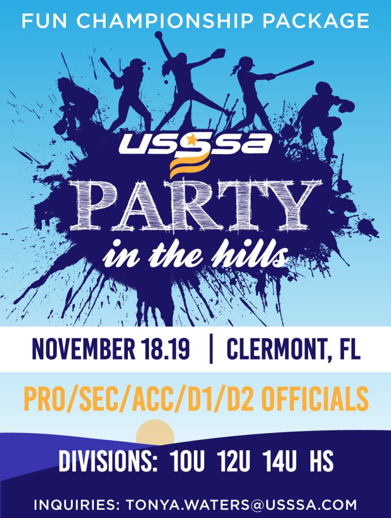 CF Party in the Hills (NTC and Hancock) (2023) - Clermont, FL - USSSA Florida Fast Pitch