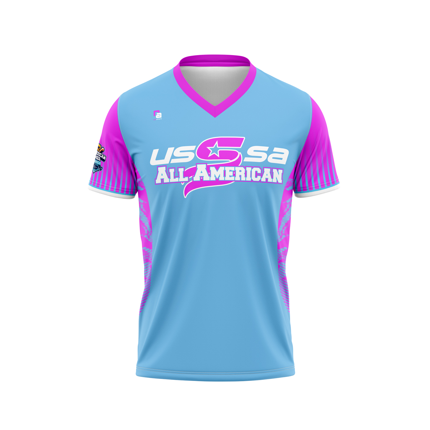 3D_USSSA_AAG_Fastpitch_2025_GameJerseysCrewSS_Home_FloPurple_South_vNeck_Front_1 – Florida USSSA ...