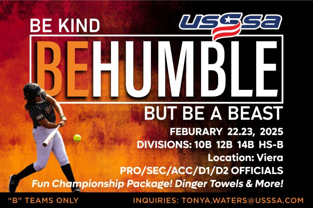 CF (B teams only) Be Humble (2025) - Viera, FL - USSSA Florida Fast Pitch