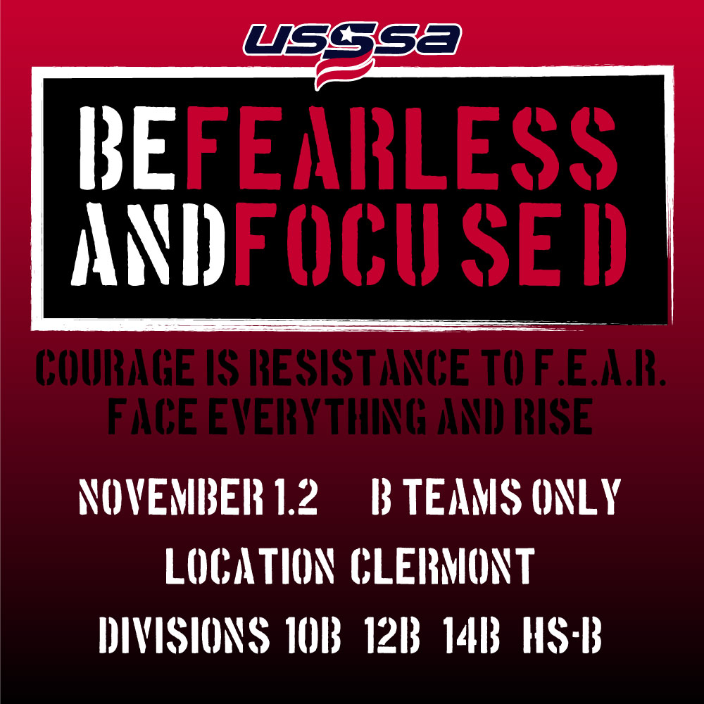 CF B Teams only. Be Fearless and Focused (Hancock) (2025) - Clermont, FL - USSSA Florida Fast Pitch