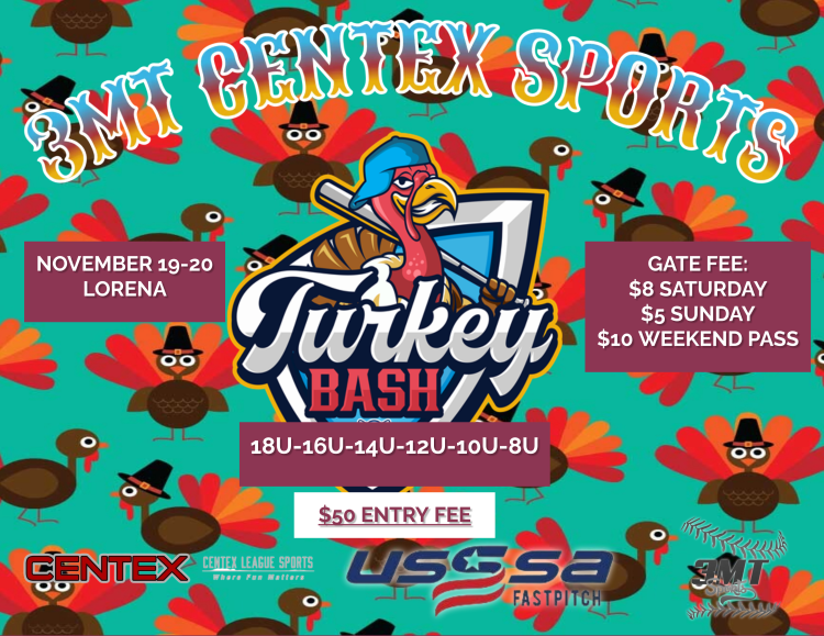 3MT Centex Sports Turkey Bash (2022) - Lorena, TX - USSSA Texas Fast Pitch