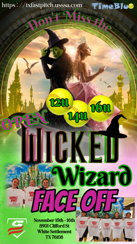 Wicked Wizard FACE OFF (2025) - White Settlement, VETERANS PARK, TX - USSSA Texas Fast Pitch